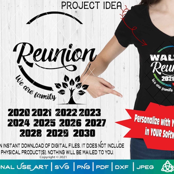 2025 Family Reunion Svg - Etsy