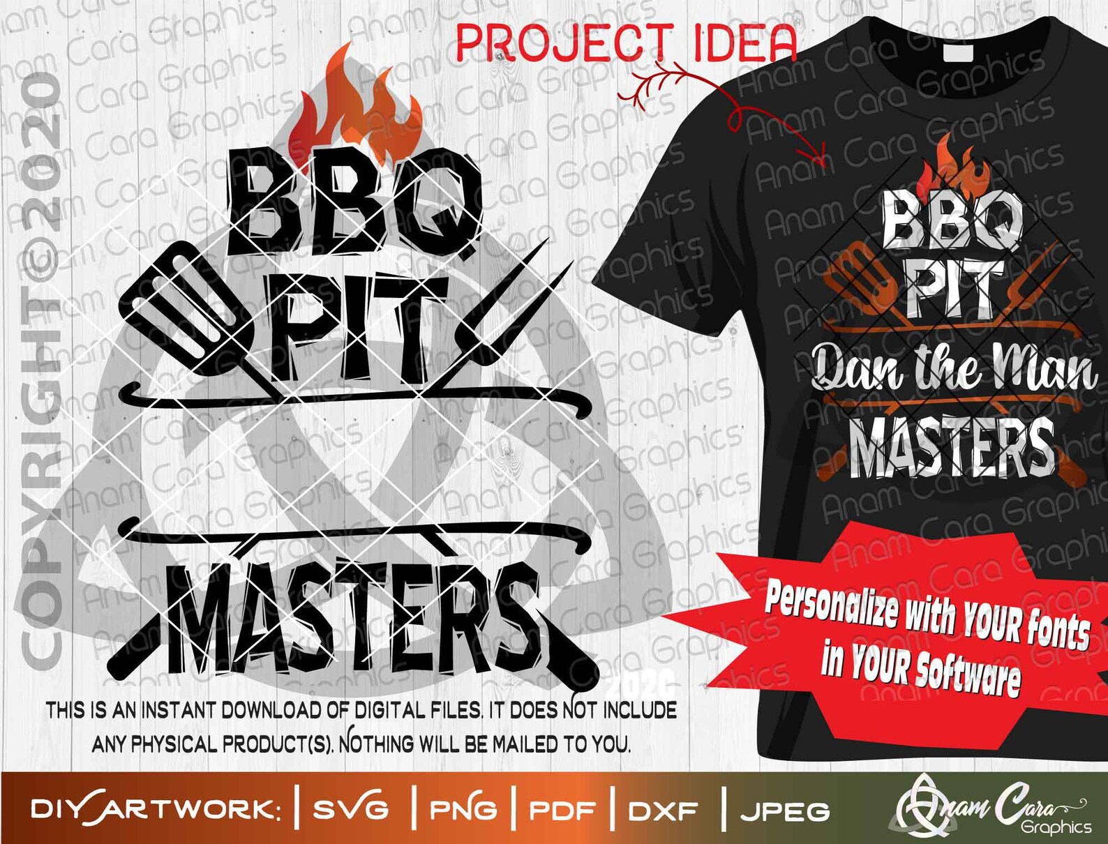 BBQ Pit Masters SVG Cut or Print Diyart King Champion Smoker - Etsy