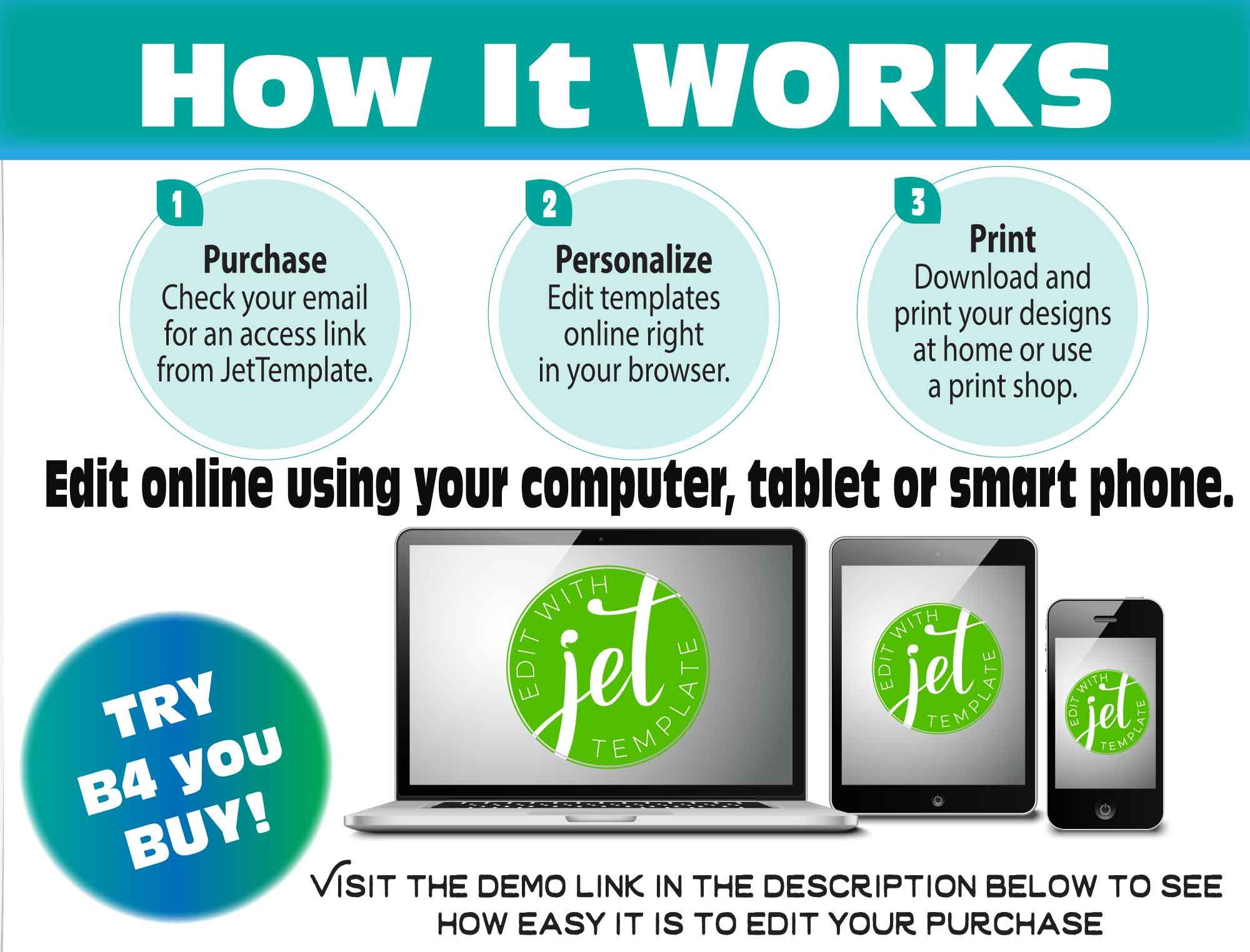 Mug Shot Jail Signs EDITABLE Online Customizable Print Bach - Etsy