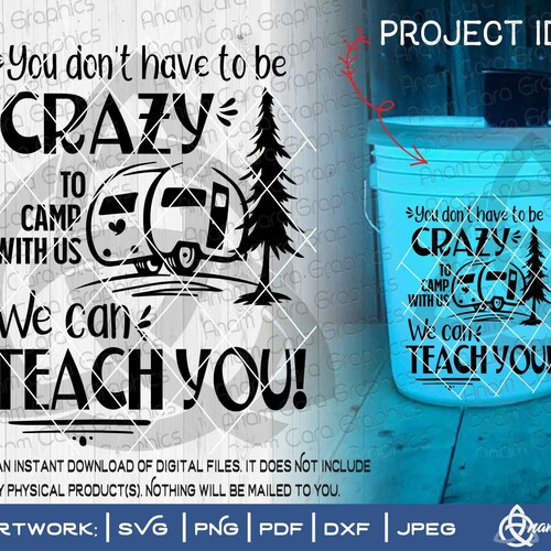 USA Camping Svg Camping USA Flag Camping Distressed Flag | Etsy