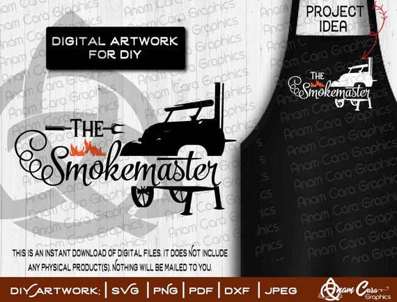 The Smokemaster SVG Cut/Print diy Art Fun Gender Neutral | Etsy