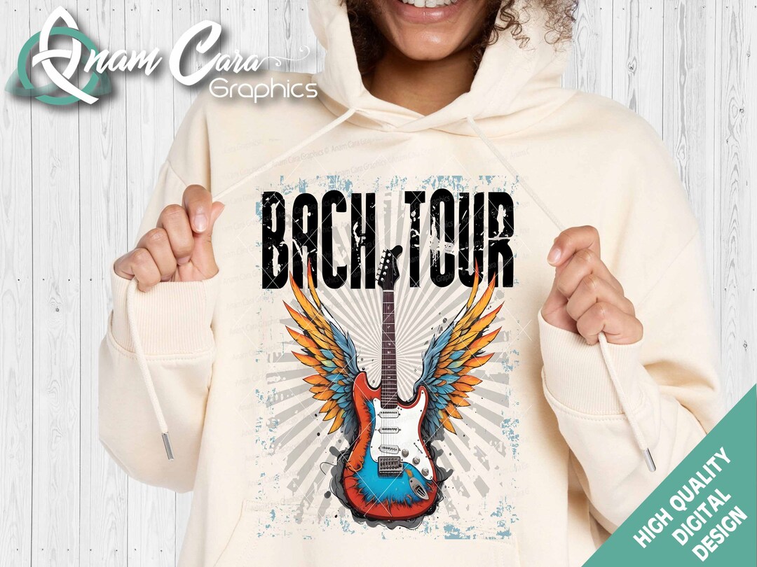 Bach Tour Boho - 2 Variations Included | DTF/ Print or Sub | Rock N ...