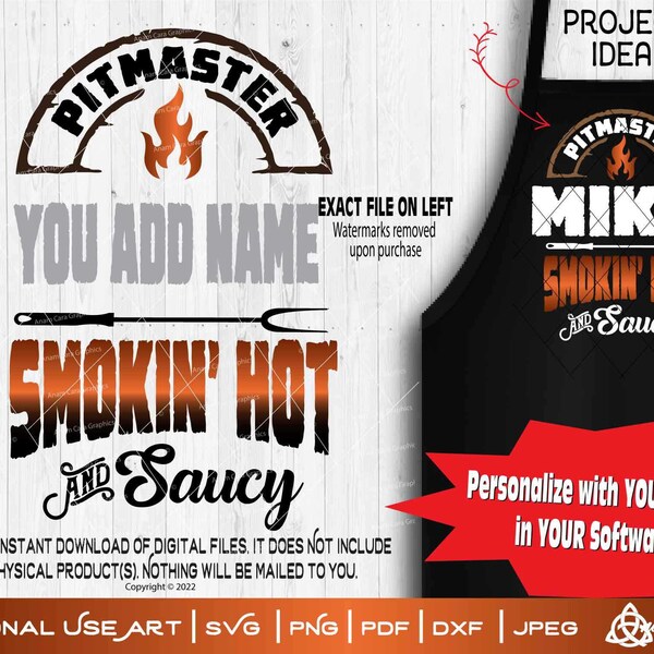 Pitmaster Svg File - Etsy