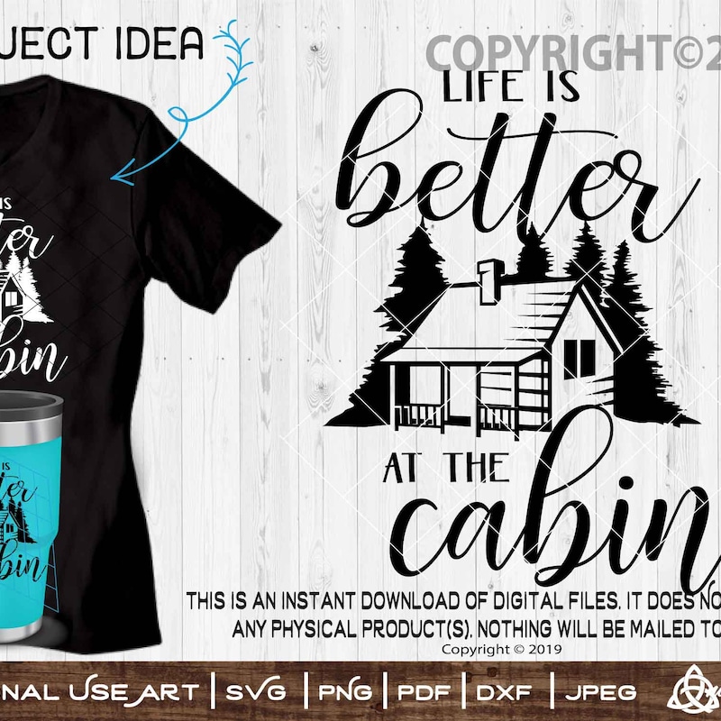 Cabin Svg - Etsy