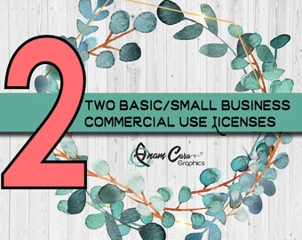 Basic/small Business Non-exclusive Commercial Use Licenses for - Etsy