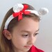 Polar Bear Headband, Bear Ears Headband, Polar Bear Ears, Christmas ...