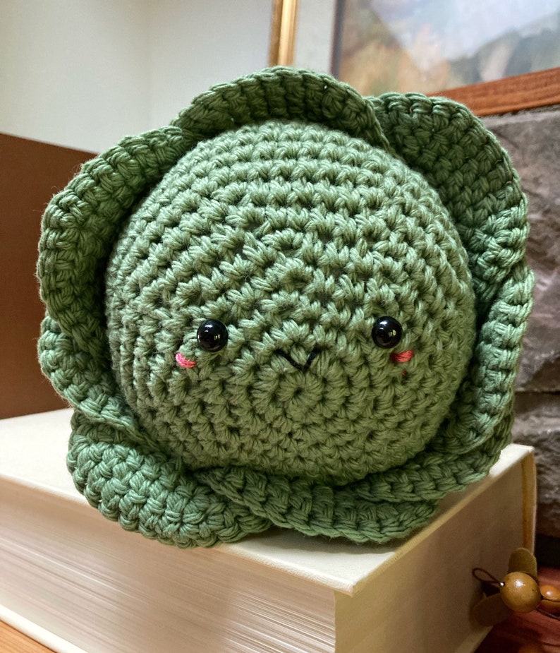 Cabbage Plushie Vegetable Tiered Tray Decor Autumn Vegetable - Etsy