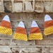 Candy Corn Garland, Halloween Candy Corn Banner, Fall Farmhouse ...