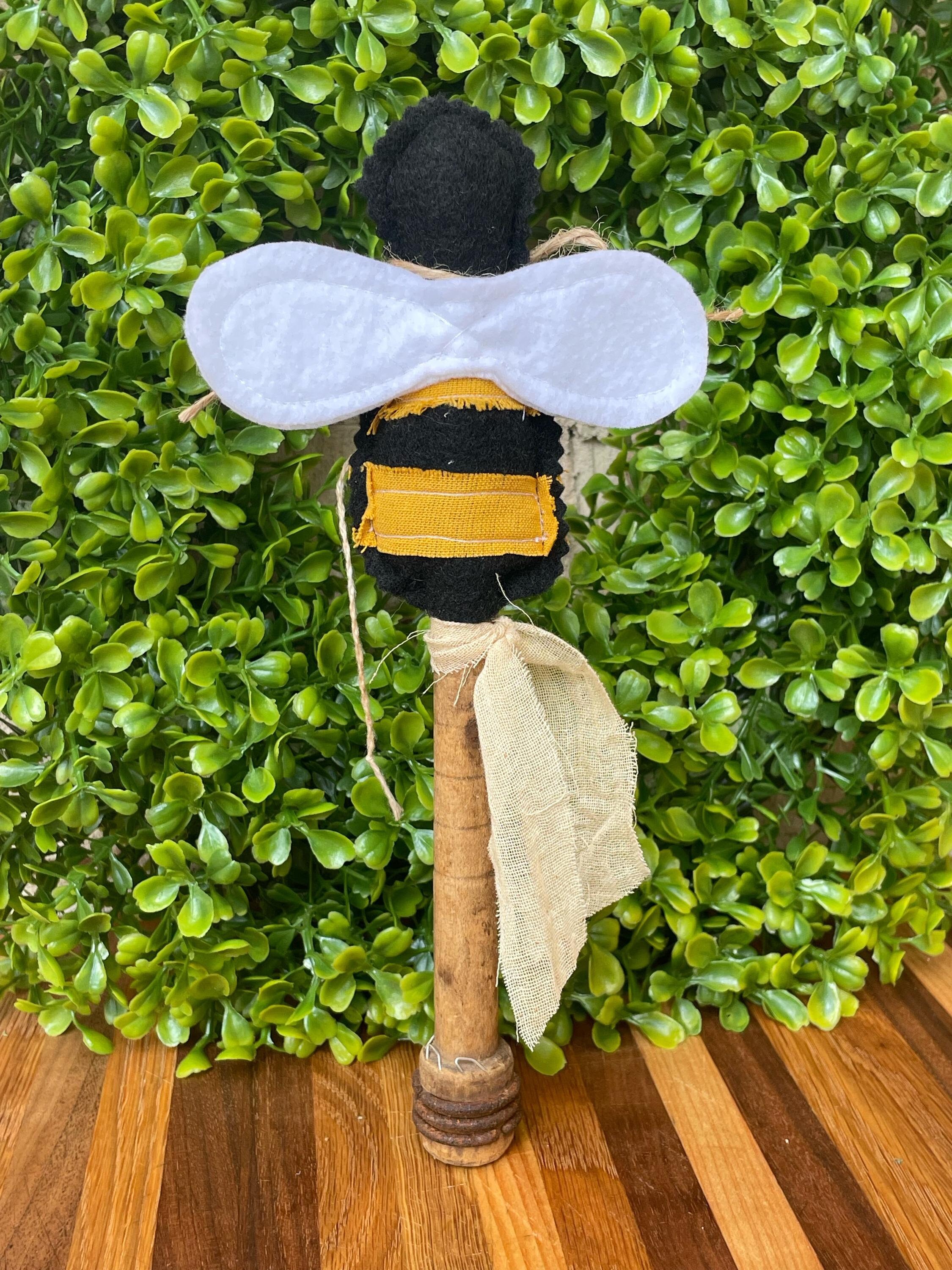 Bee Spindle, Bee Shelf Sitter, Primitive Bees, Tiered Tray Bees ...