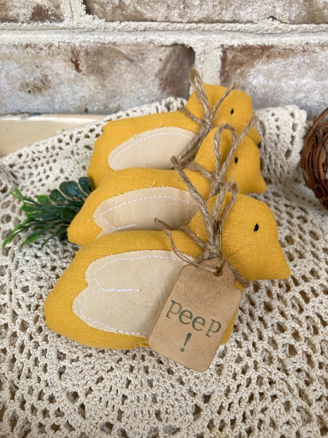 Primitive Chicks, Primitive Peeps, Easter Chick Decor, Chick Shelf ...