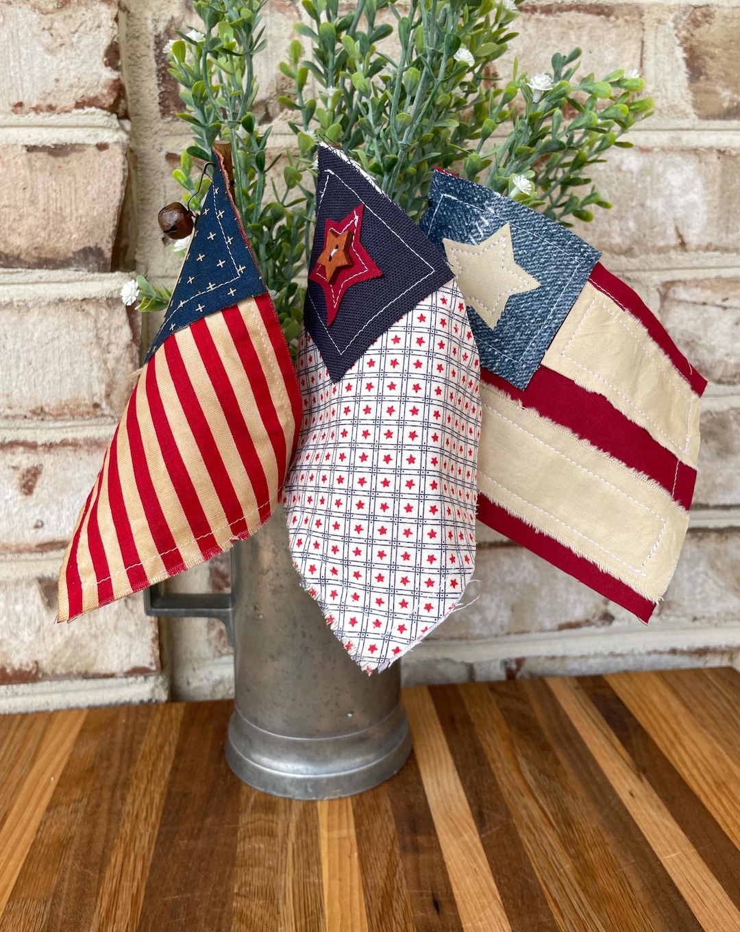 Primitive American Flags, Primitive Americana Flag, Patriotic Table ...