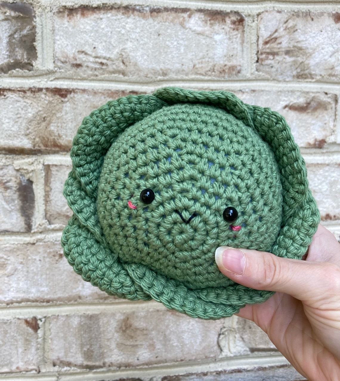 Cabbage Plushie Vegetable Tiered Tray Decor Autumn Vegetable - Etsy