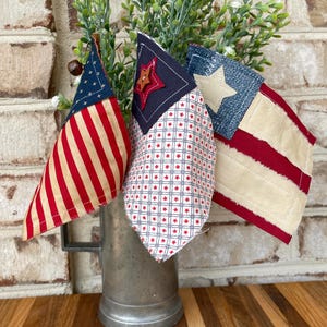 Primitive American Flags, Primitive Americana Flag, Patriotic Table ...