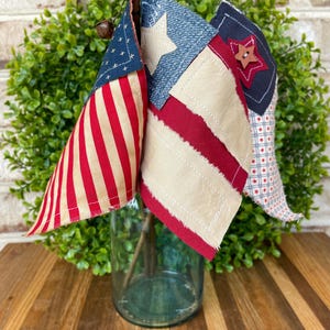Primitive American Flags, Primitive Americana Flag, Patriotic Table ...