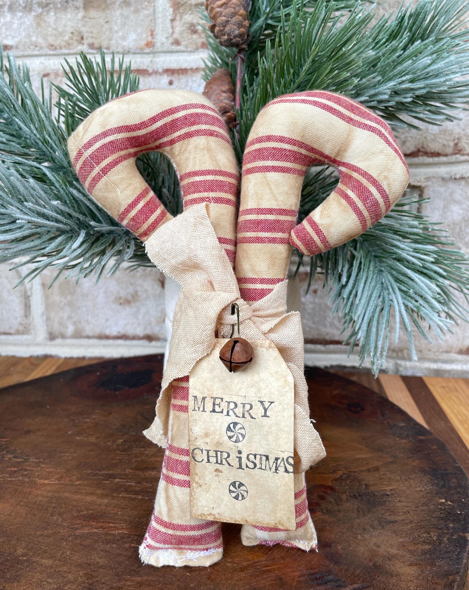 Primitive Candy Canes, Candy Cane Decor, Christmas Candy Canes ...