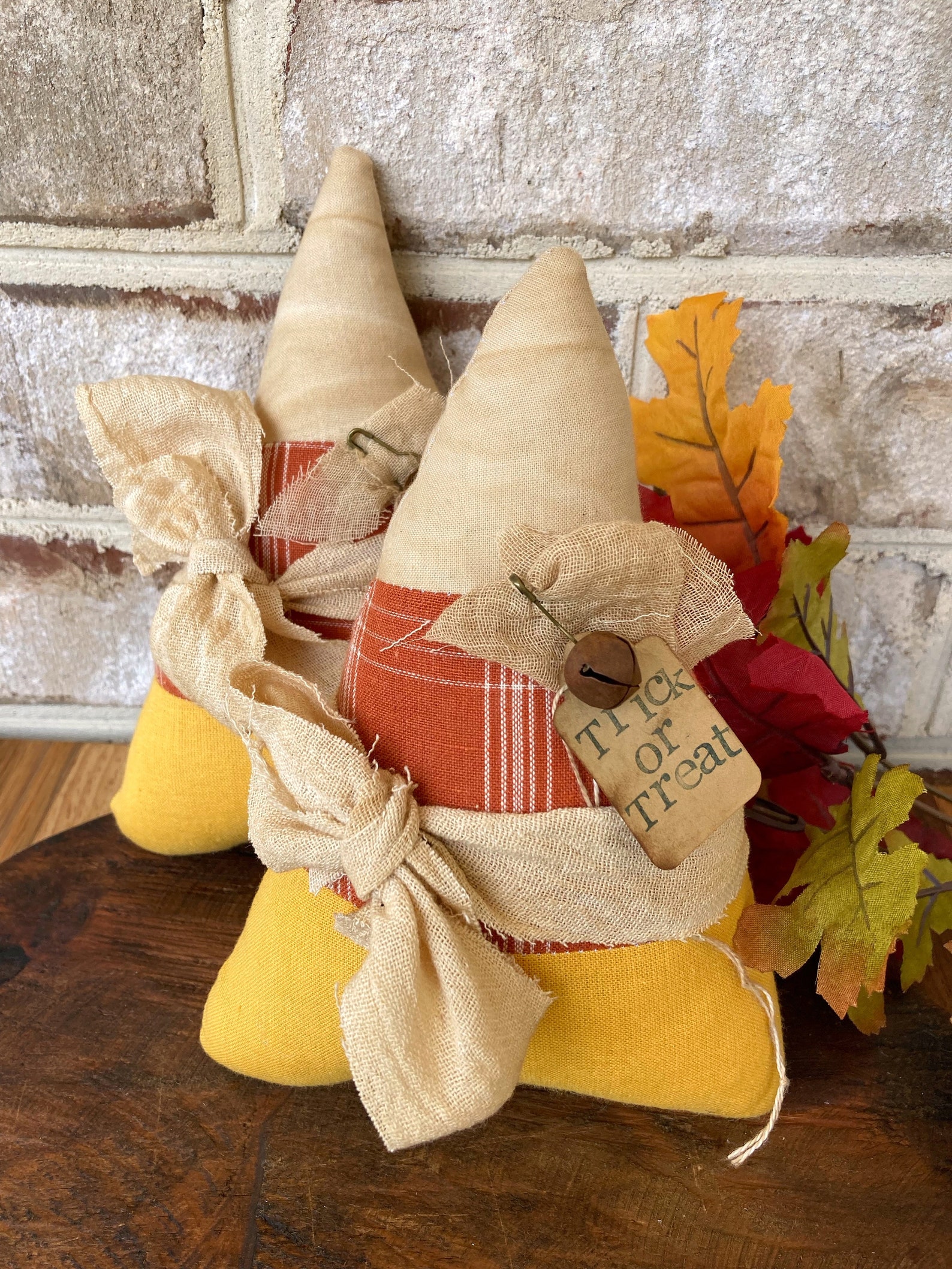 Primitive Candy Corn Bowl Fillers, Candy Corn Tiered Tray Decor, Prim ...