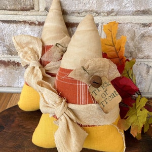 Primitive Candy Corn Bowl Fillers, Candy Corn Tiered Tray Decor, Prim ...