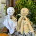 Ghost Shelf Sitter, Ghost Spindle, Halloween Shelf Sitter, Primitive ...