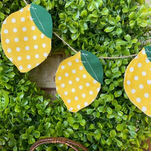 Lemon Garland, Lemon Banner, Summer Banner, Lemonade Stand Decor ...