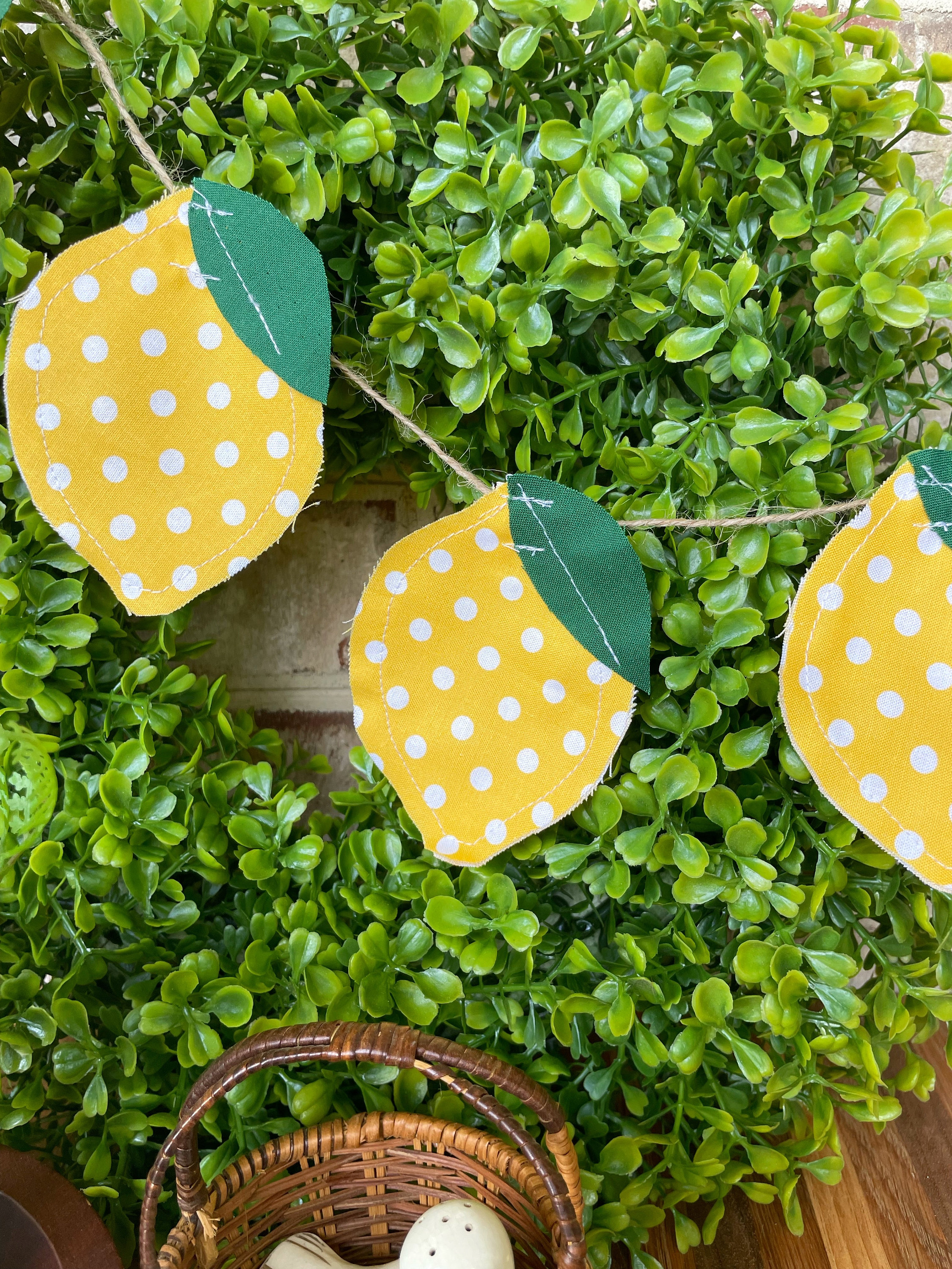 Lemon Garland, Lemon Banner, Summer Banner, Lemonade Stand Decor ...