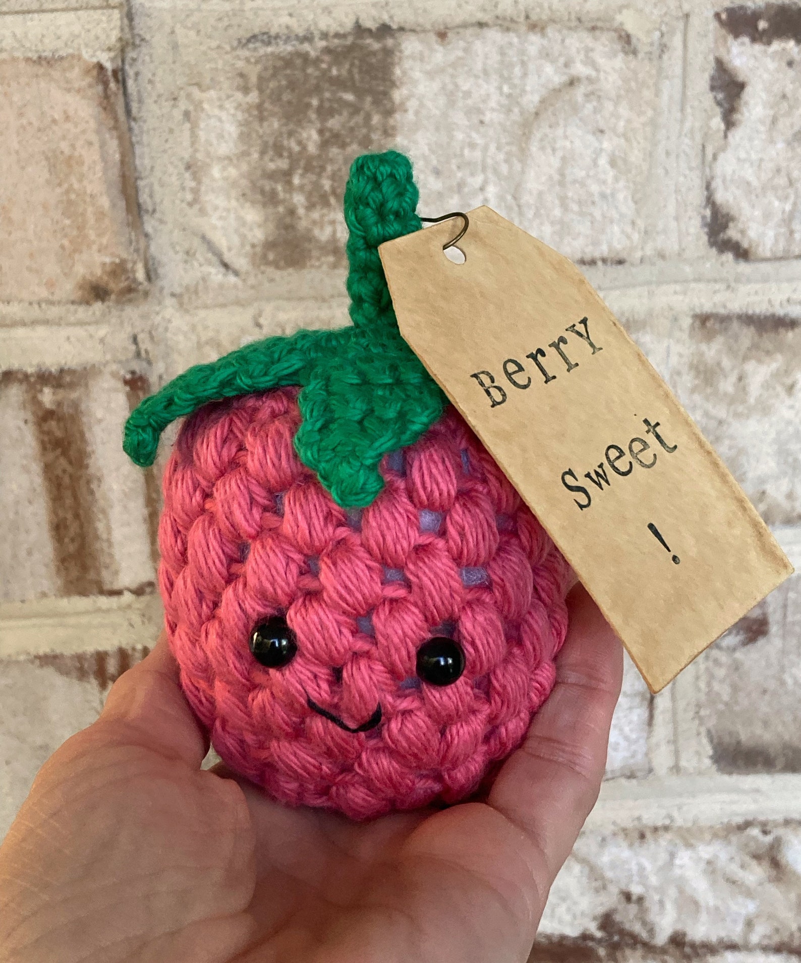 Raspberry Plush, Crochet Raspberries, Amigurumi Stuffies, Tiered Tray ...