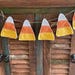 Candy Corn Garland, Halloween Candy Corn Banner, Fall Farmhouse ...