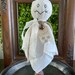 Ghost Shelf Sitter, Ghost Spindle, Halloween Shelf Sitter, Primitive ...