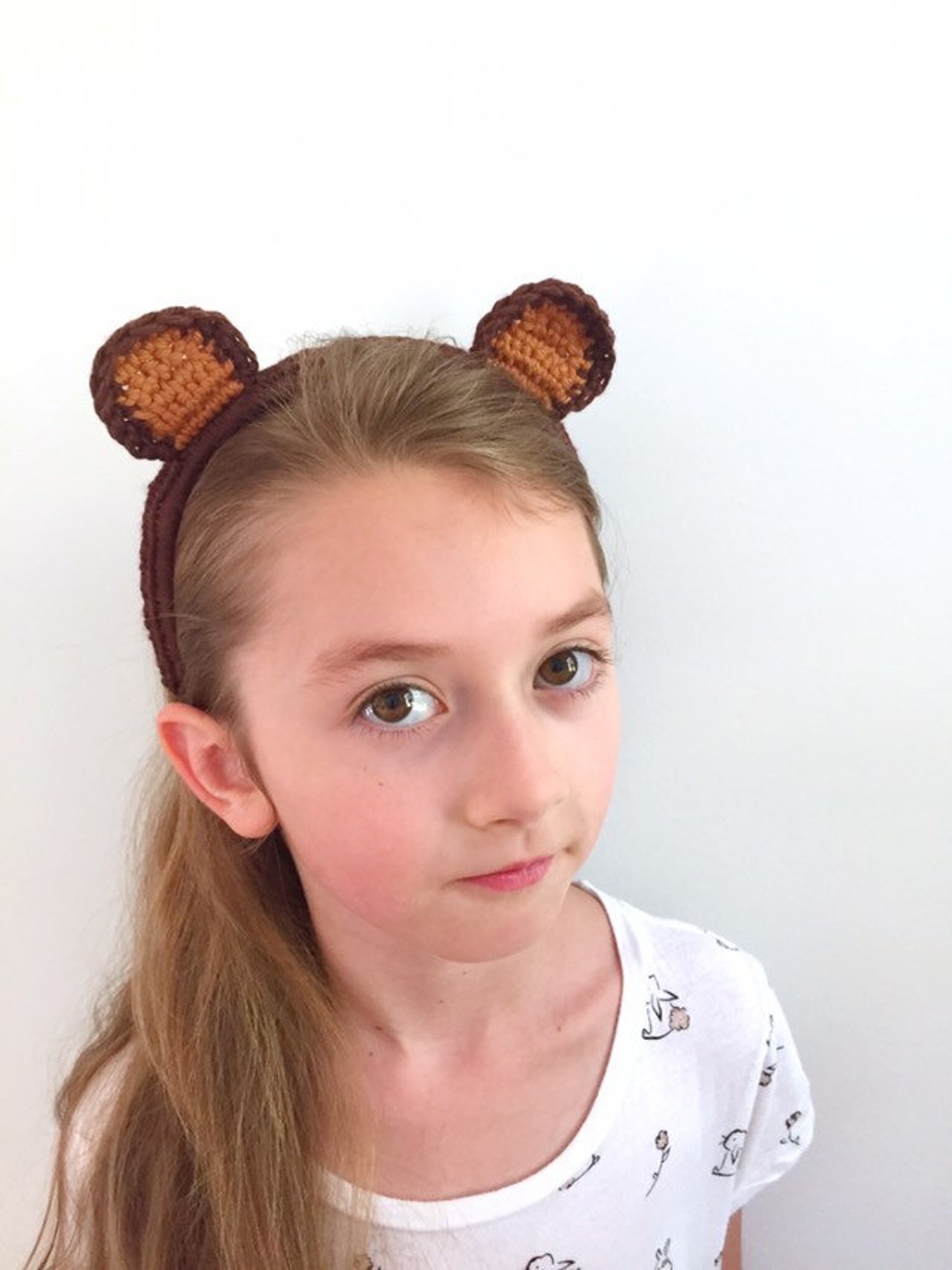 Bear Ears Headband Woodland Animal Headbands Cosplay Animal - Etsy