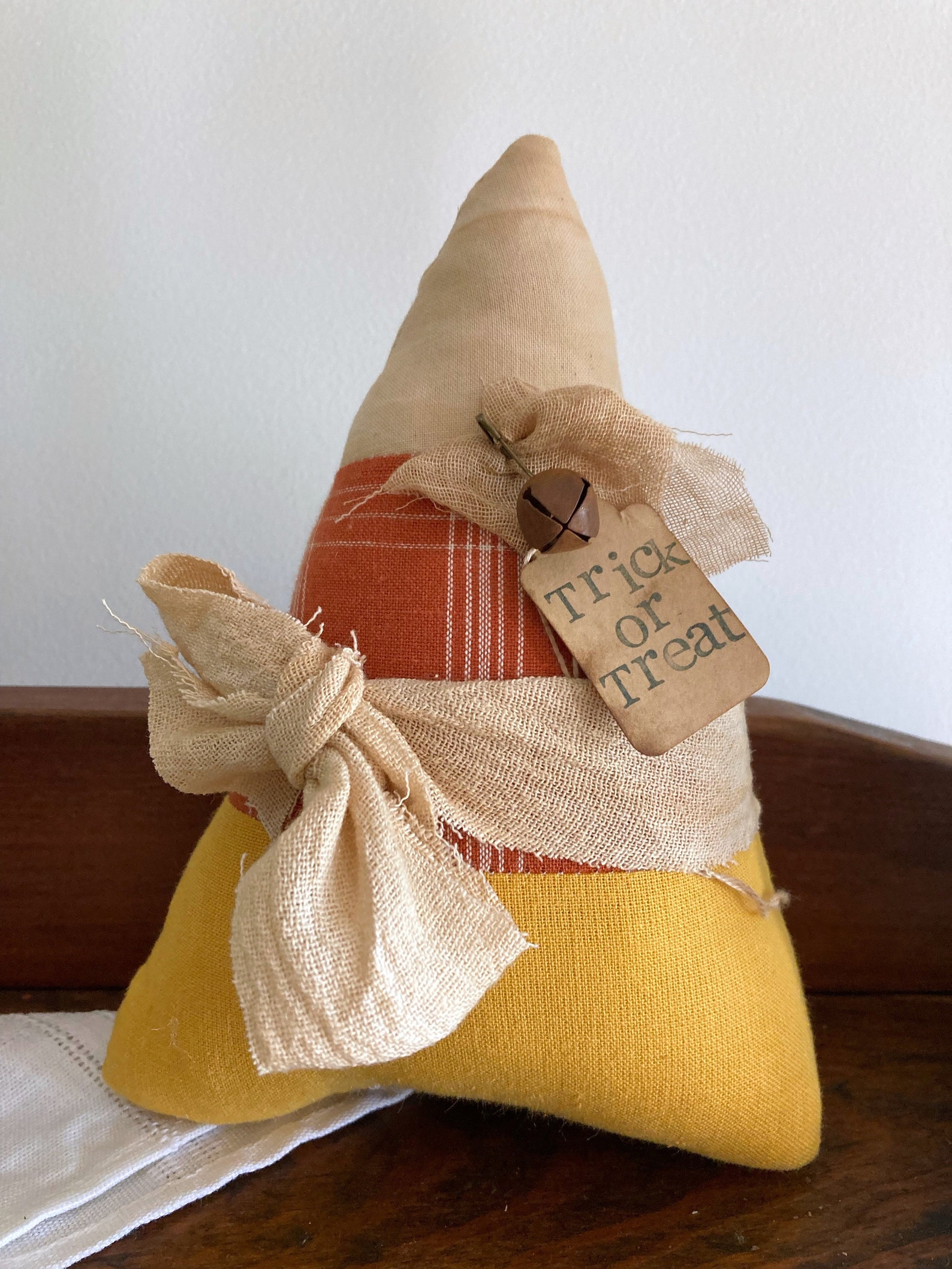 Primitive Candy Corn Bowl Fillers, Candy Corn Tiered Tray Decor, Prim ...