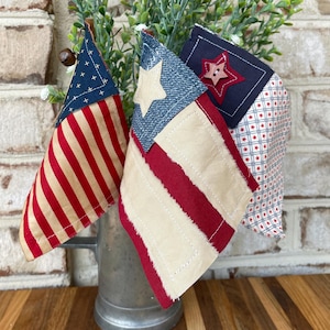 Primitive American Flags, Primitive Americana Flag, Patriotic Table ...