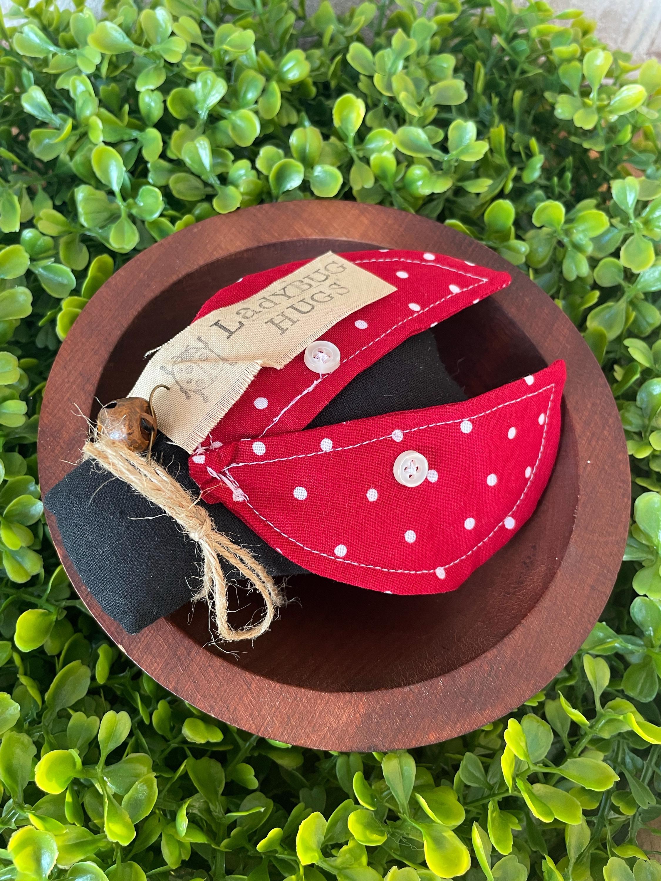 Primitive Lady Bugs, Lady Bug Bowl Fillers, Love Bug, Spring Tiered ...