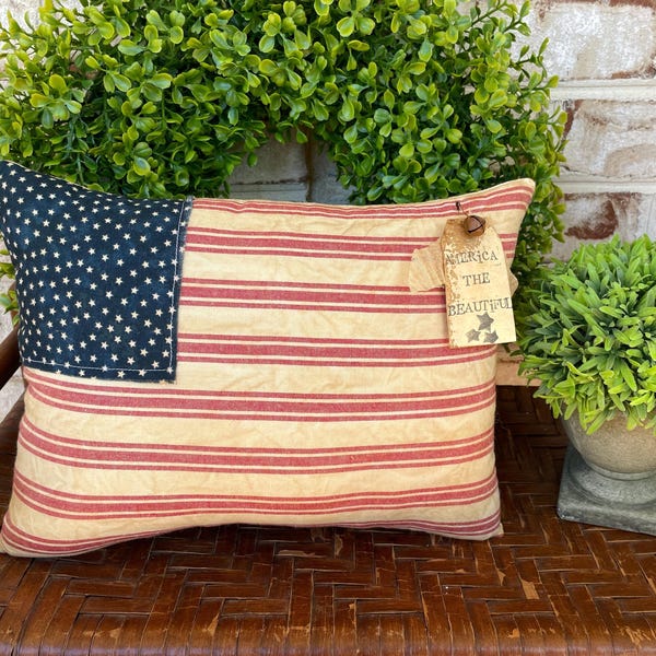 Americana Pillows - Etsy