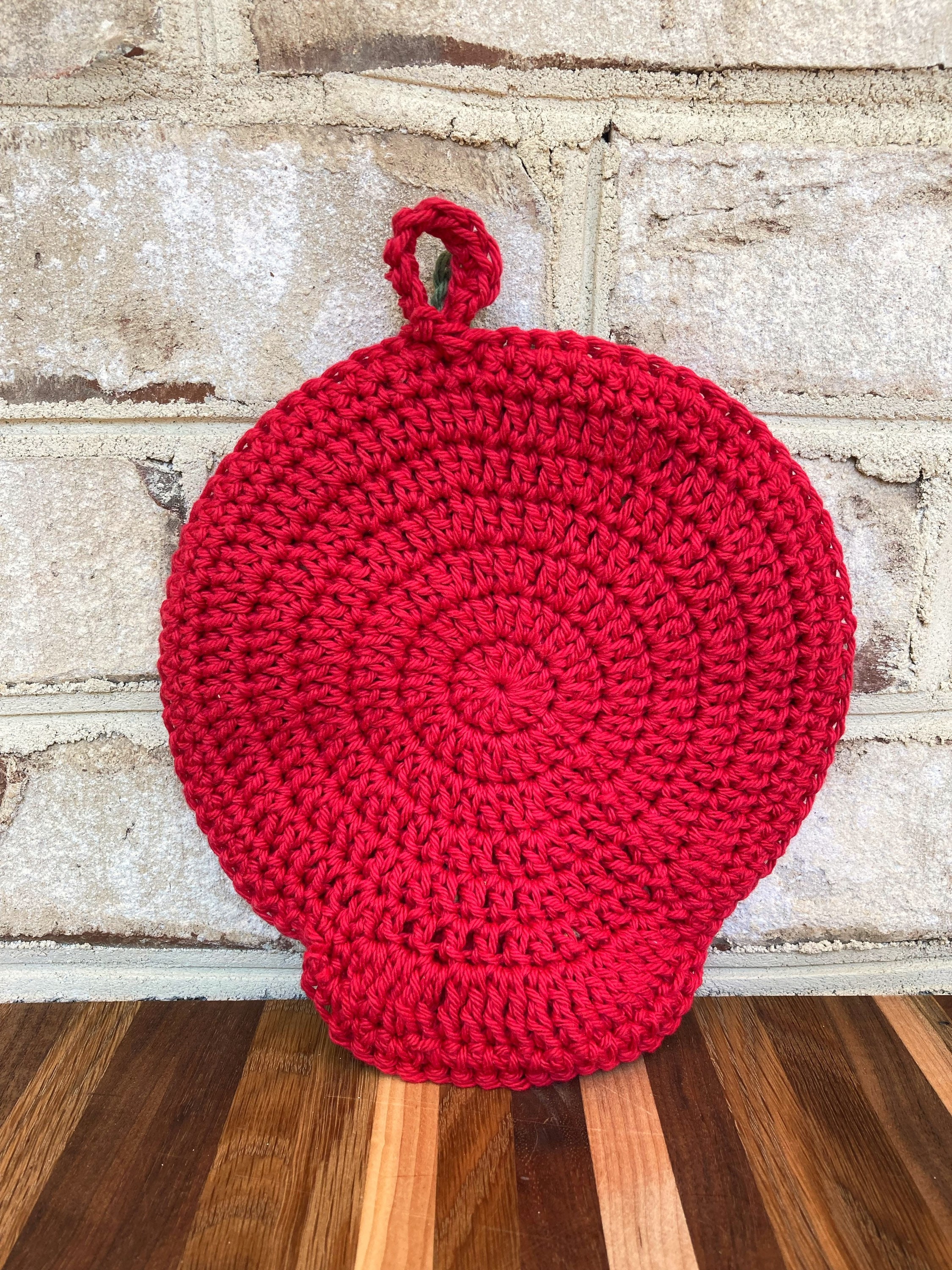 Strawberry Pot Holder, Strawberry Hot Pads, Red Kitchen Decor ...
