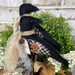 Crows on Sticks, Primitive Crows, Primitive Crow Decor, Fabric Crows ...
