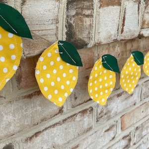 Lemon Garland, Lemon Banner, Summer Banner, Lemonade Stand Decor ...