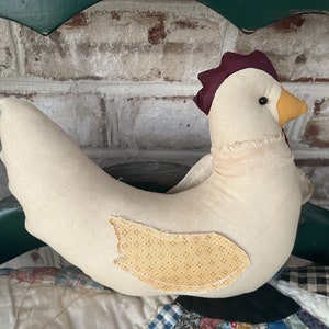 Primitive Hen, Rustic Chicken, Farmhouse Shelf Sitters, Primitive ...