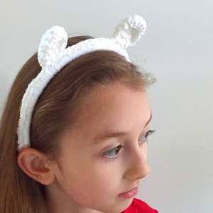 Polar Bear Headband, Bear Ears Headband, Polar Bear Ears, Christmas ...