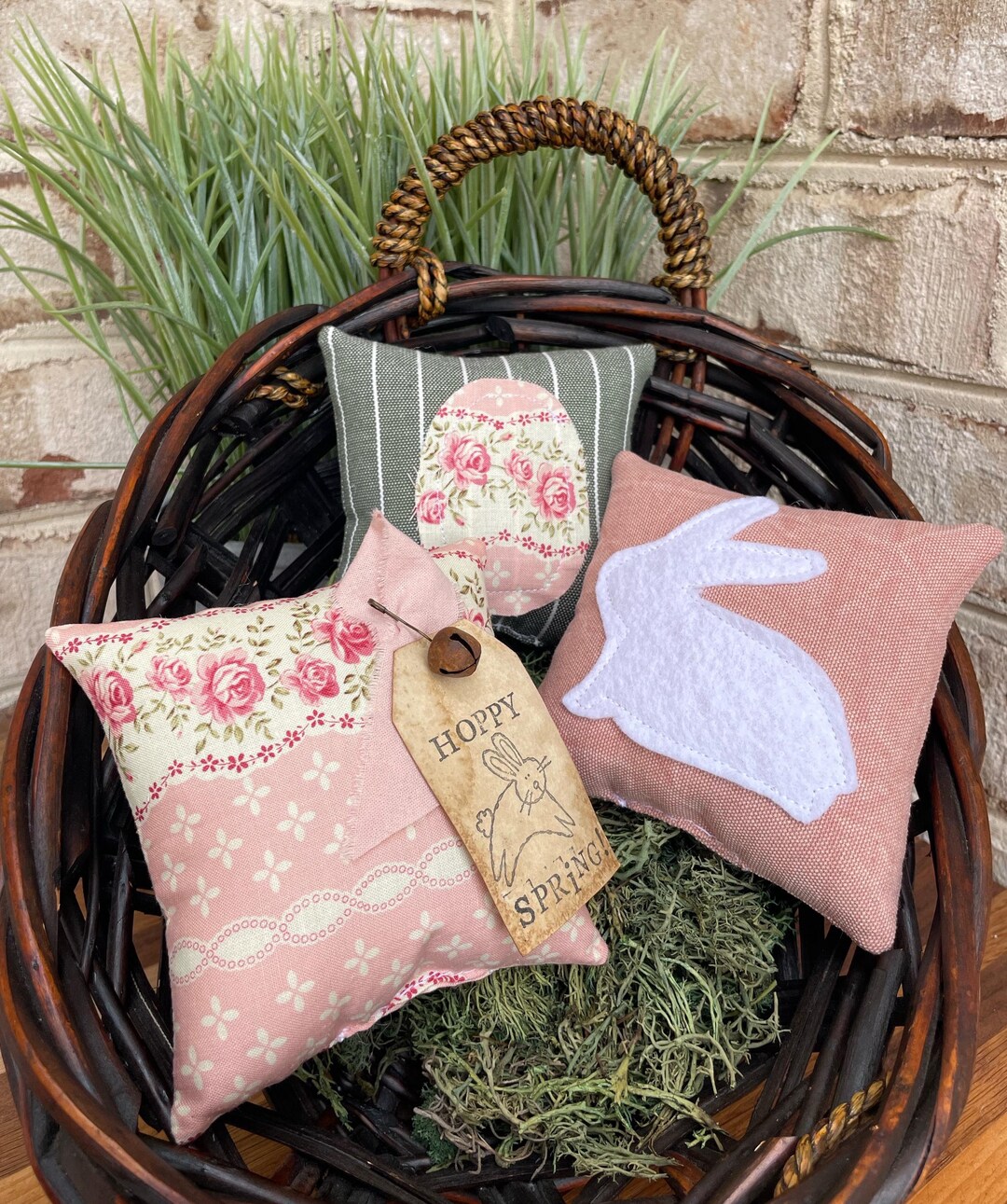 Easter Bowl Fillers, Easter Tiered Tray Decor, Spring Farmhouse Decor ...