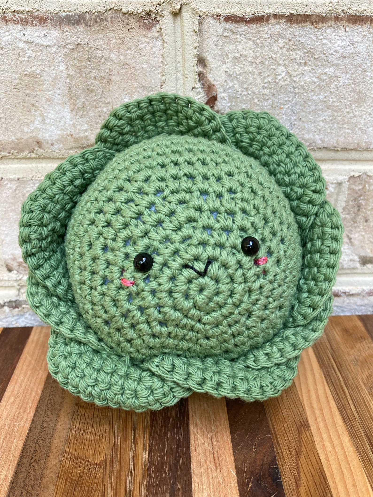 Cabbage Plushie Vegetable Tiered Tray Decor Autumn Vegetable - Etsy