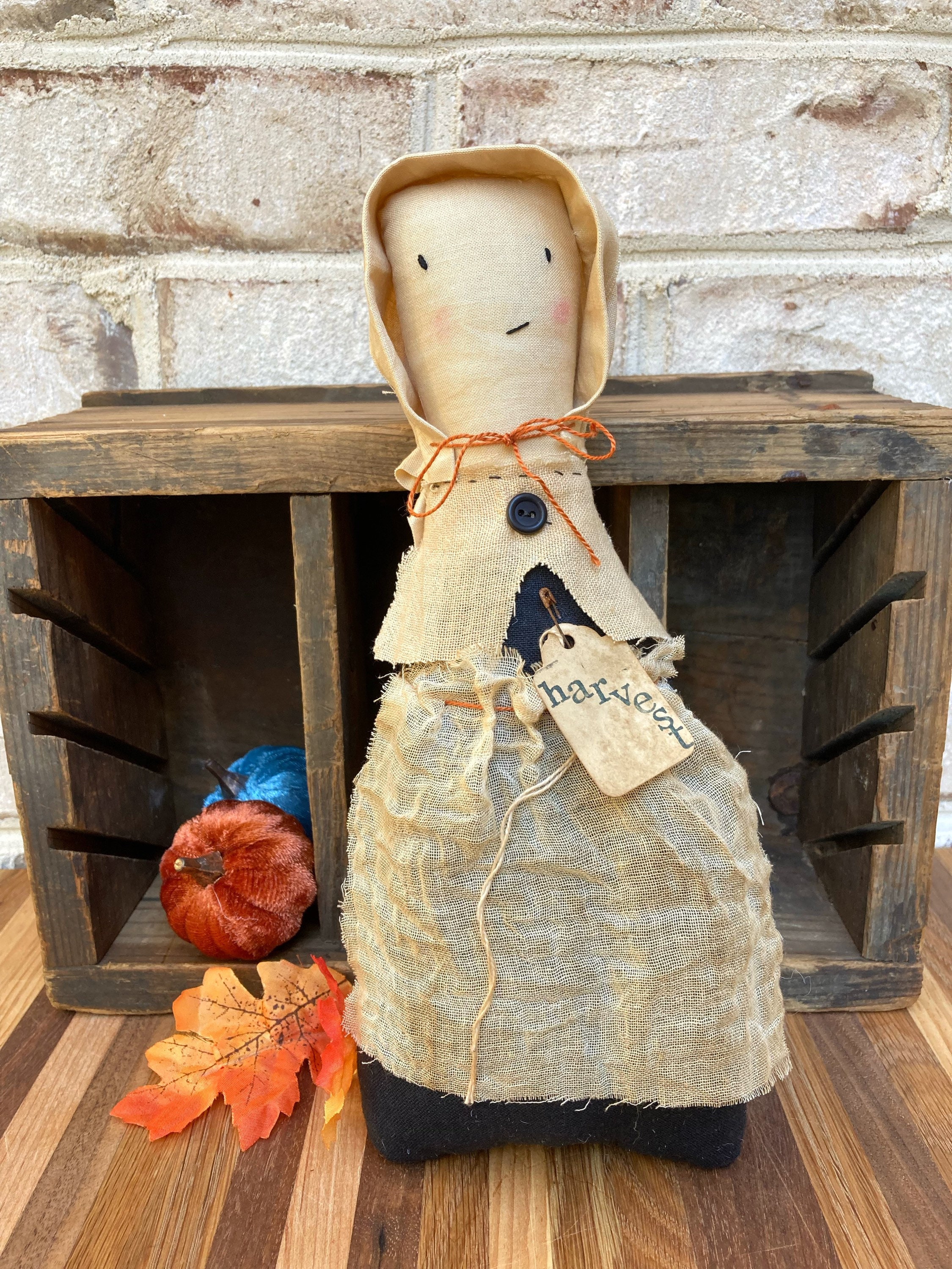 Primitive Pilgrims, Thanksgiving Primitive Dolls, Thanksgiving Pilgrim ...
