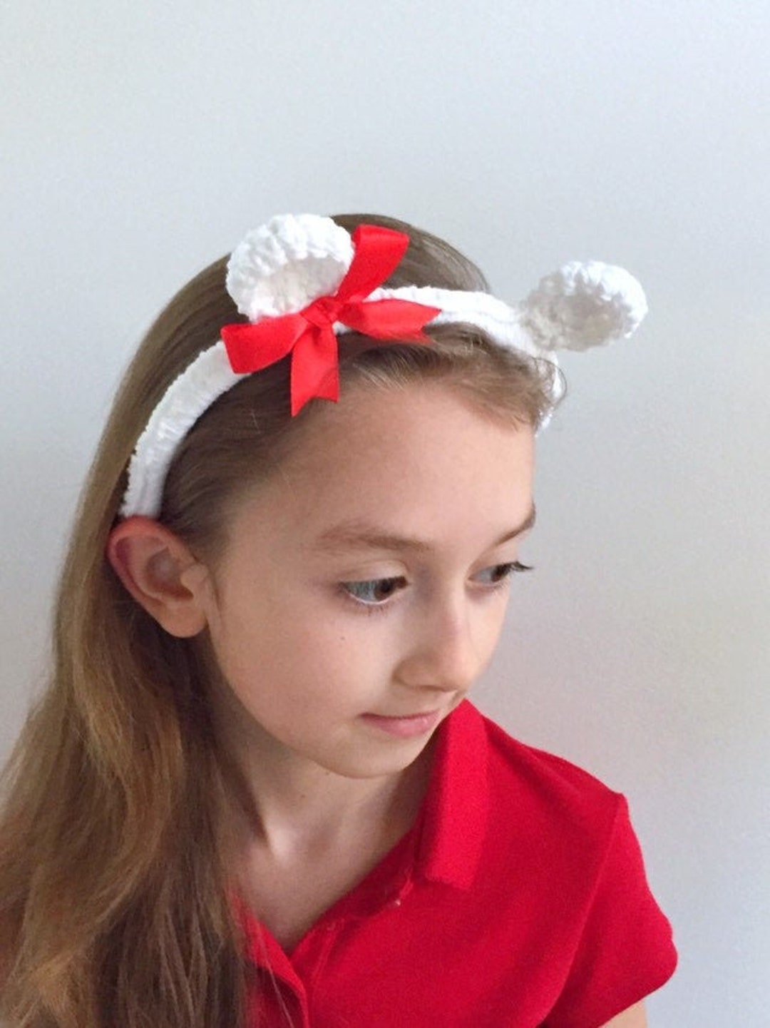 Polar Bear Headband, Bear Ears Headband, Polar Bear Ears, Christmas ...