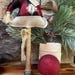 Primitive Santa Hat, Santa Hat Tiered Tray Decor, Farmhouse Christmas ...