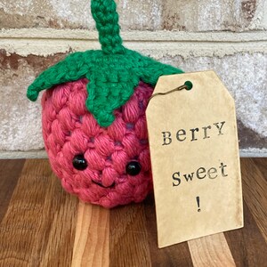 Raspberry Plush, Crochet Raspberries, Amigurumi Stuffies, Tiered Tray ...