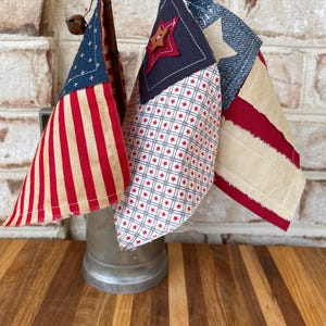 Primitive American Flags, Primitive Americana Flag, Patriotic Table ...