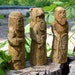 Veles, Svarog, Perun. God Statue, Wood Statue, Slavic God, Nordic Idol ...