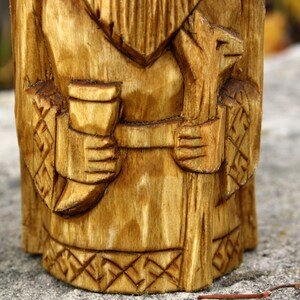 Perun, Rod, Svarog, Veles, Makosh. God Statue, Wood Statue, Slavic God ...