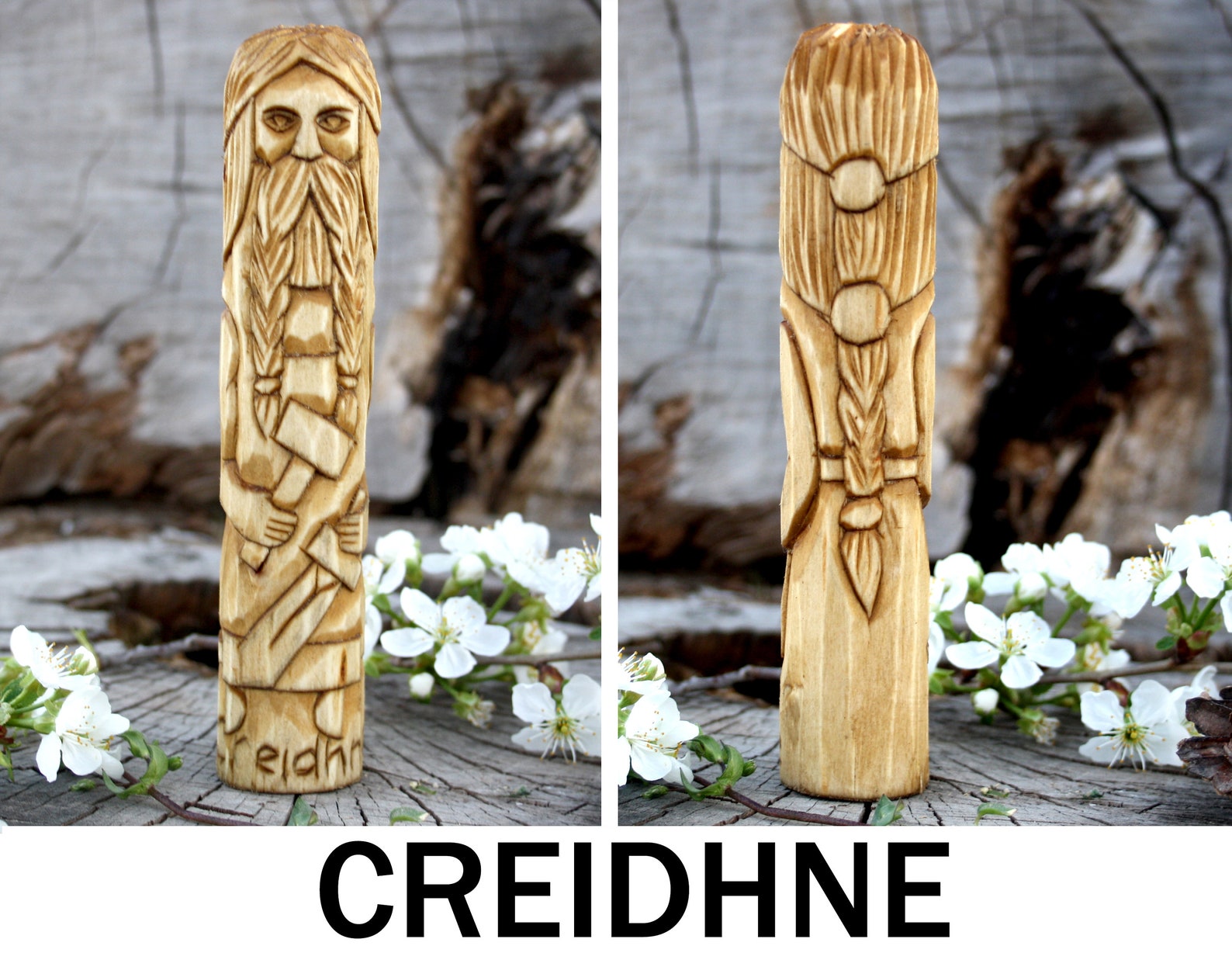 CREIDHNE GOIBHNIU and LUCHTAINE. Celtic Gods. Wiccan, Wicca, Altar ...