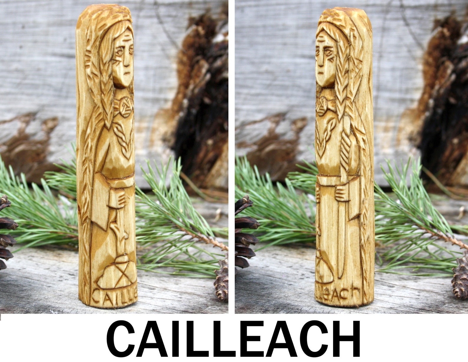 DANU BOANN and CAILLEACH. Celtic Goddess. Wiccan Wicca | Etsy