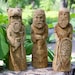 Veles, Svarog, Perun. God Statue, Wood Statue, Slavic God, Nordic Idol ...
