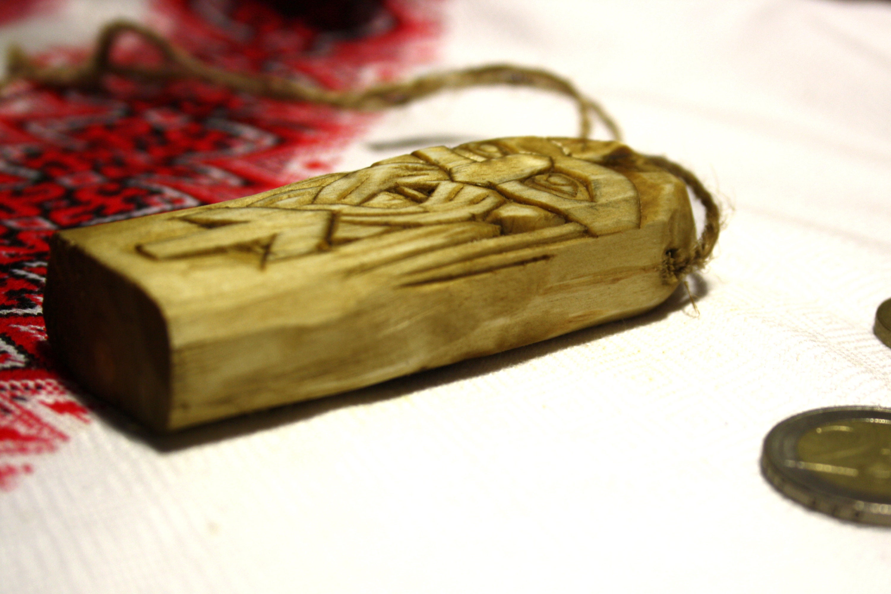 Tyr. Wooden Home Talisman. Handmade Wood carving. | Etsy